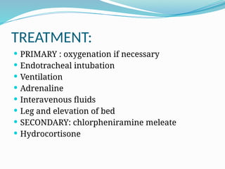 Circulatory shock, types of shock and management | PPTX