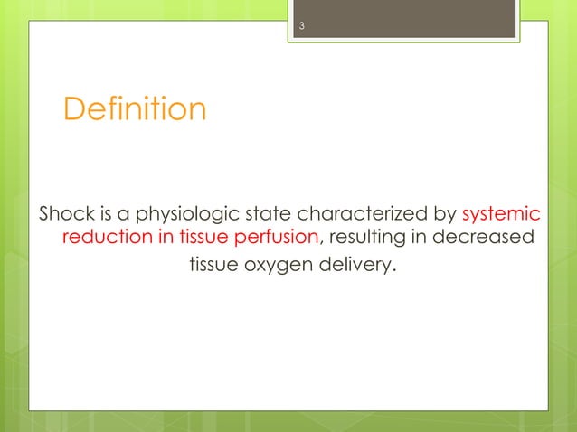 Shock - Pathophysiology / Types & Management | PPTX | Heart and ...