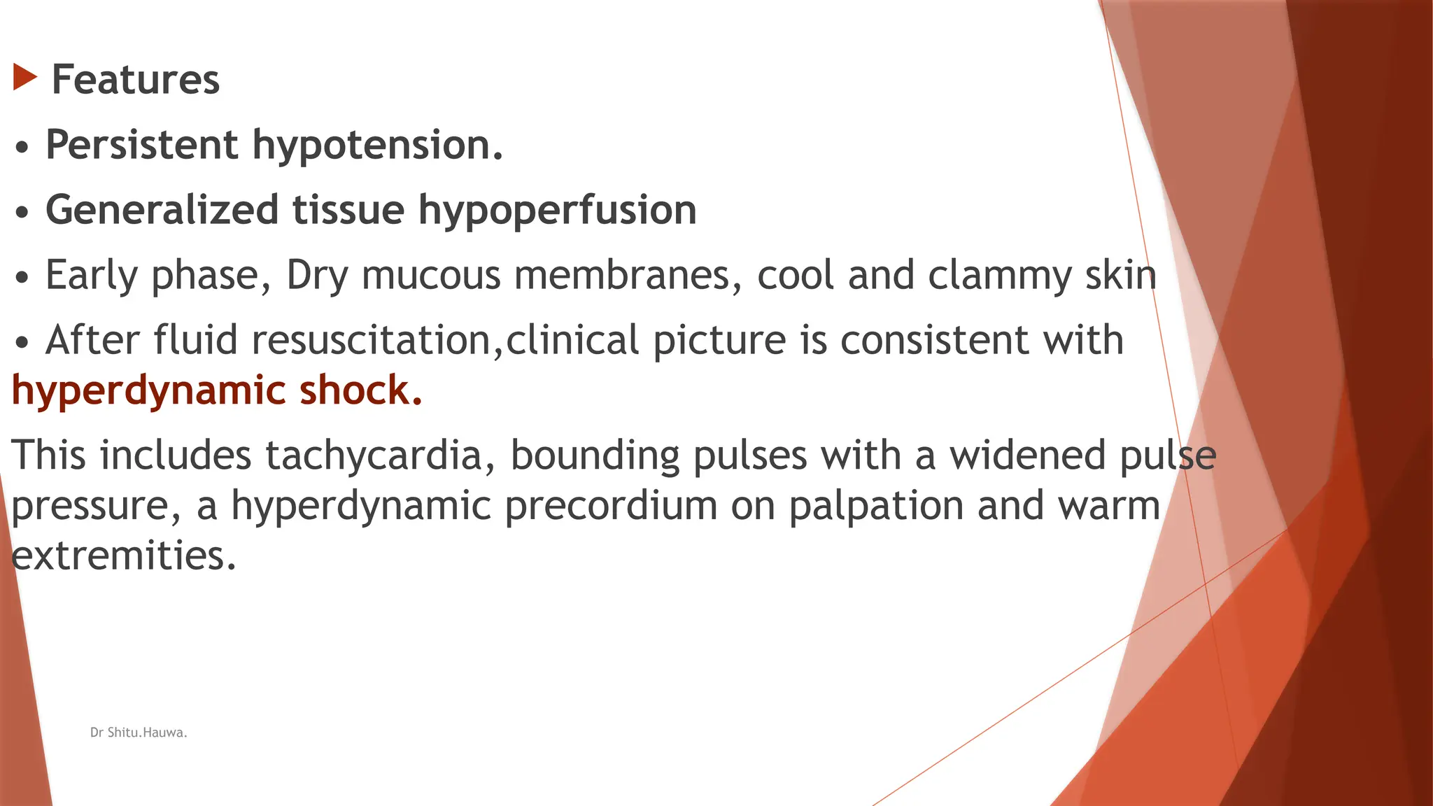 SHOCK shock, types of shock and management. | PPTX