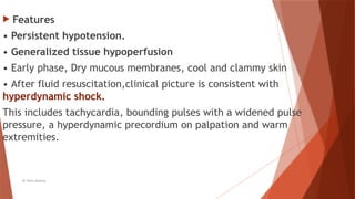 SHOCK shock, types of shock and management. | PPTX