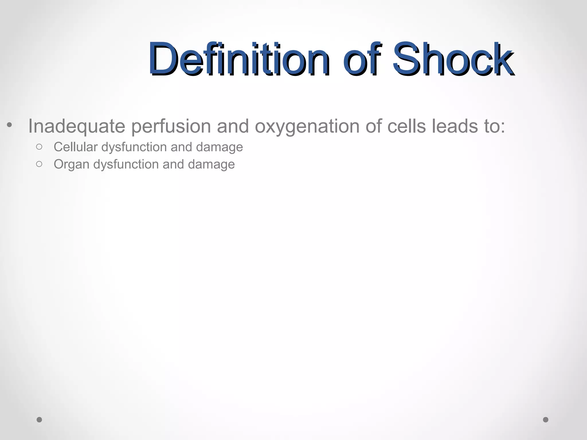 Shock | PPT