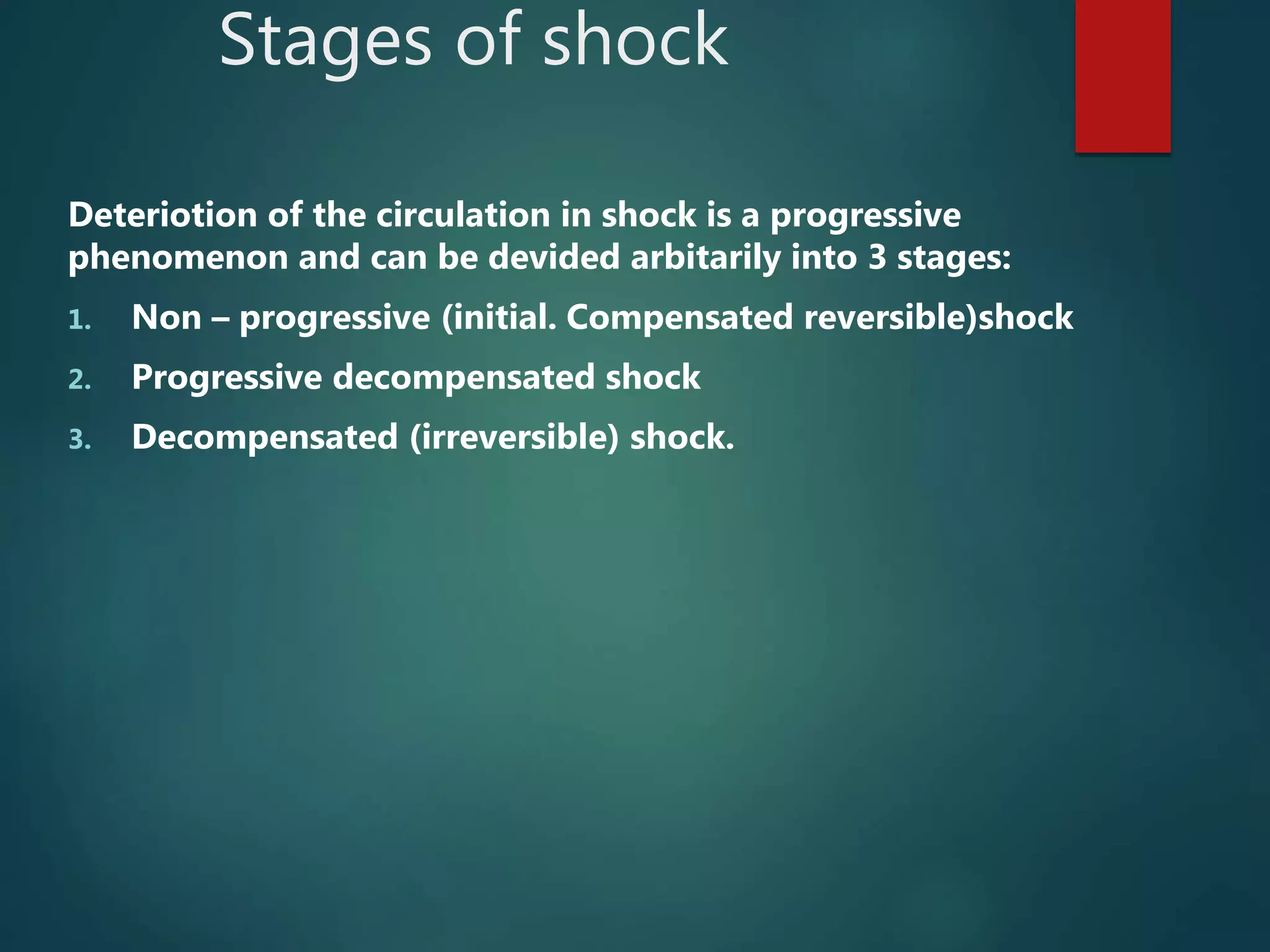 Shock | PPTX