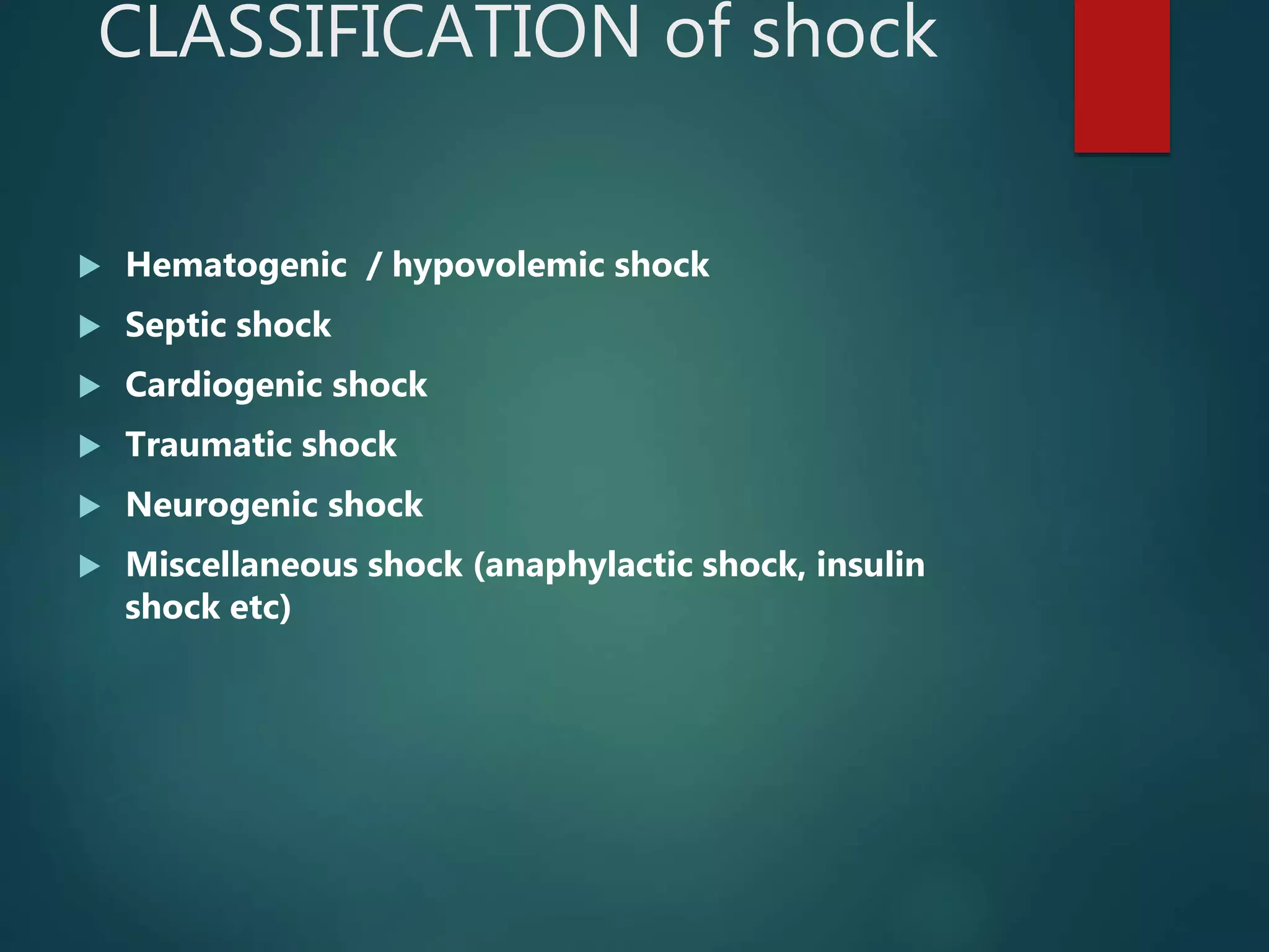 Shock | PPTX