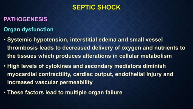 Shock-hemodynamic disorders general pathology | PPTX