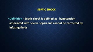 Shock-hemodynamic disorders general pathology | PPTX