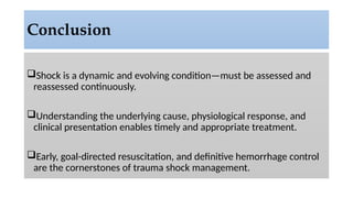 shock and body response .pptx
