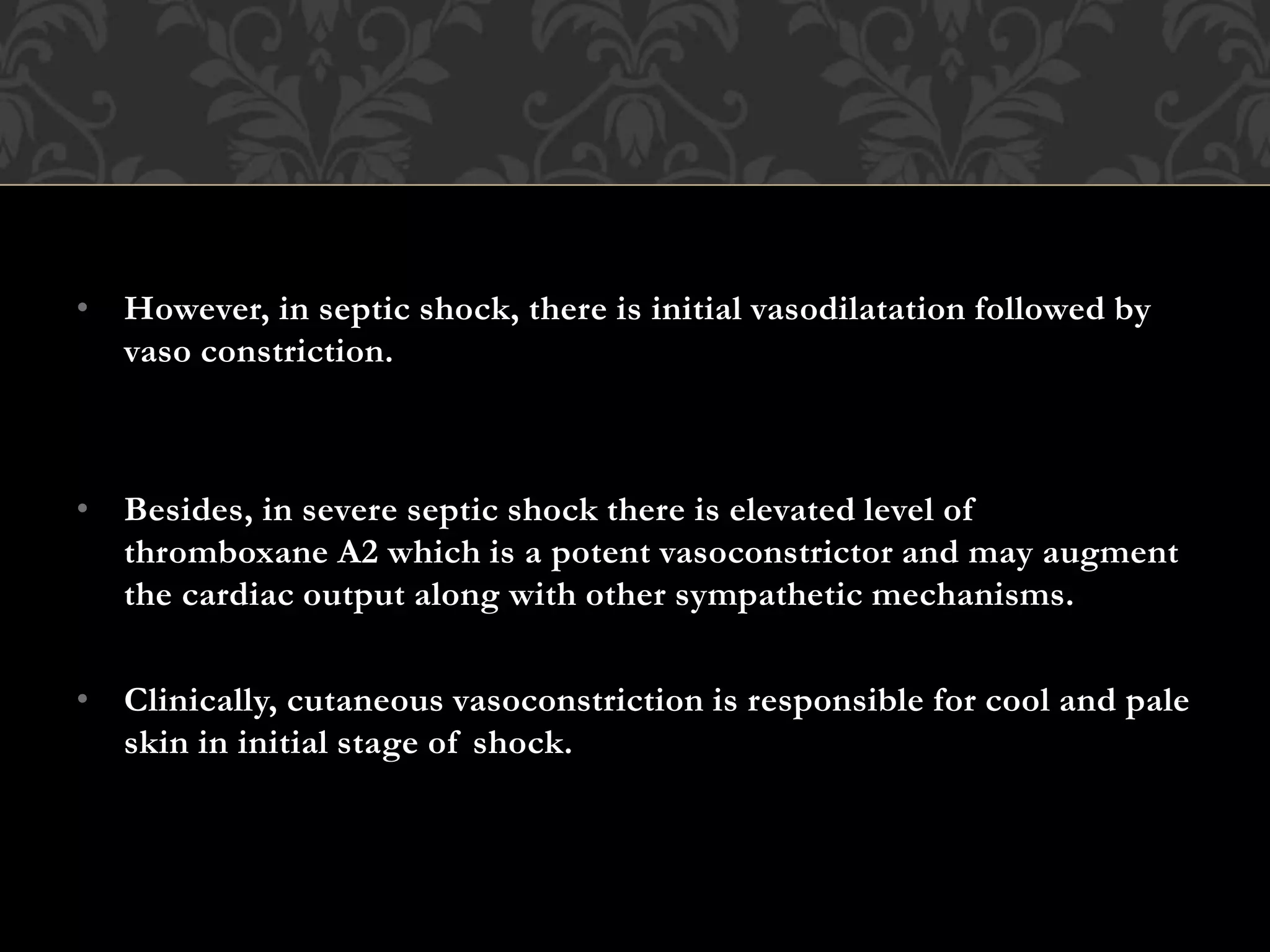 Shock and its management | PPTX