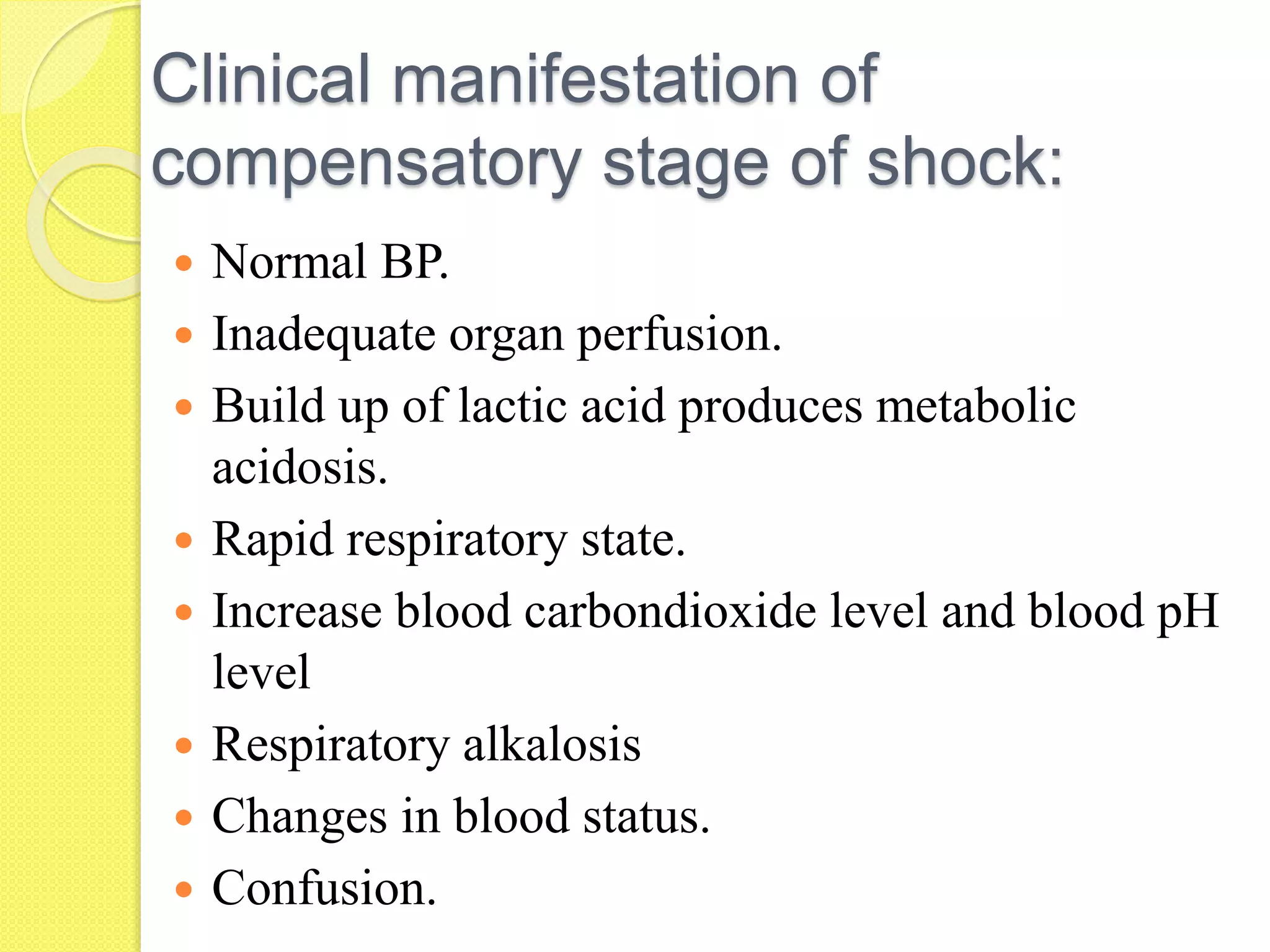 Shock and its management | PPTX
