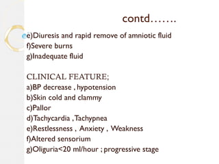 Shock and its nursing management | PPT