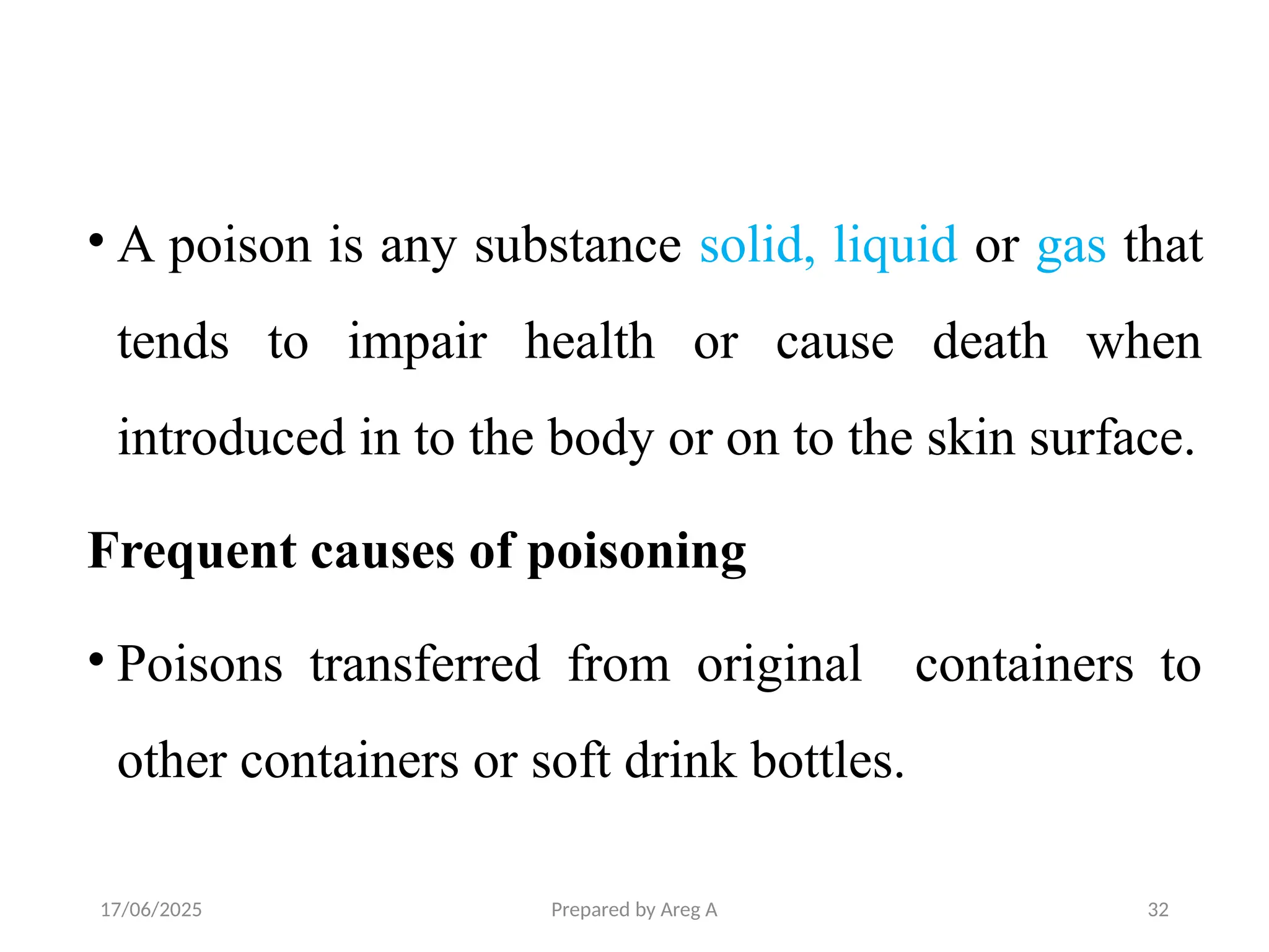 shock and Poison presentation power pointpptx | PPTX