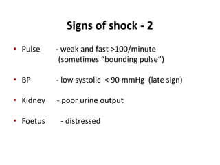 Shock and the unconscious patient | PDF
