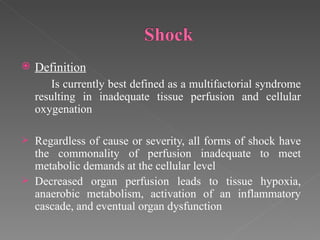 Shock And Vasoactive Drugs | PPT