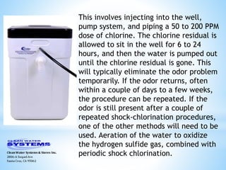Shock chlorination | PPT