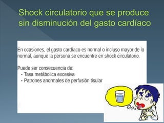 Shock circulatorio | PPTX