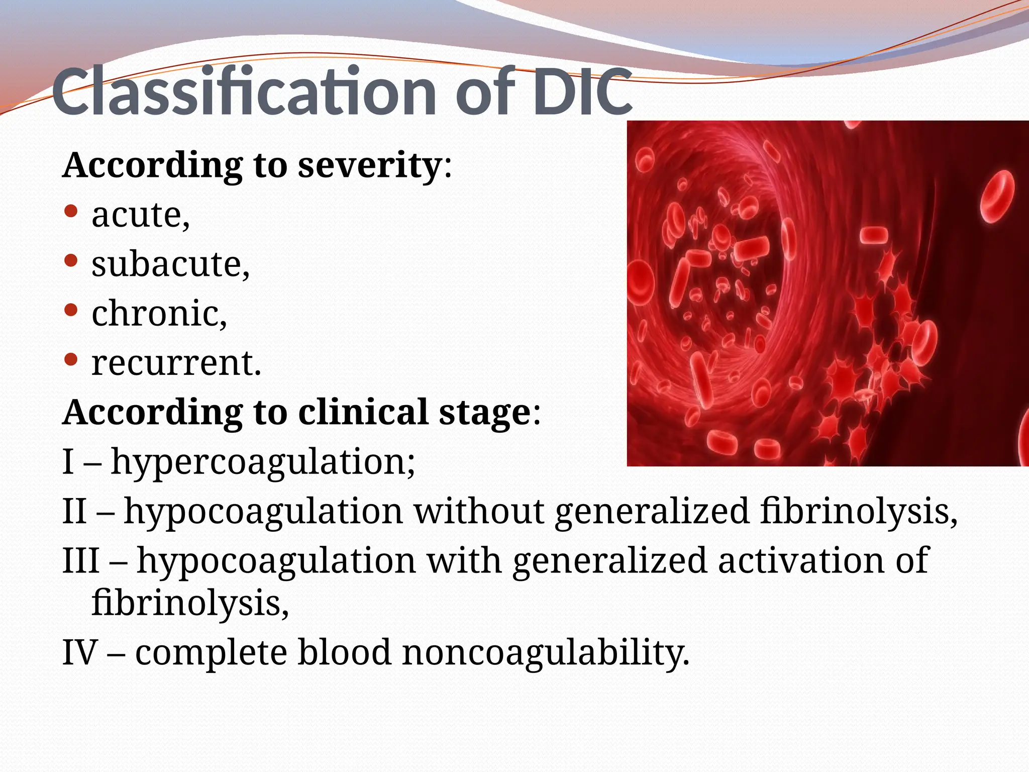 Shock DIC Embolism gynecology and obstetrics | PPTX