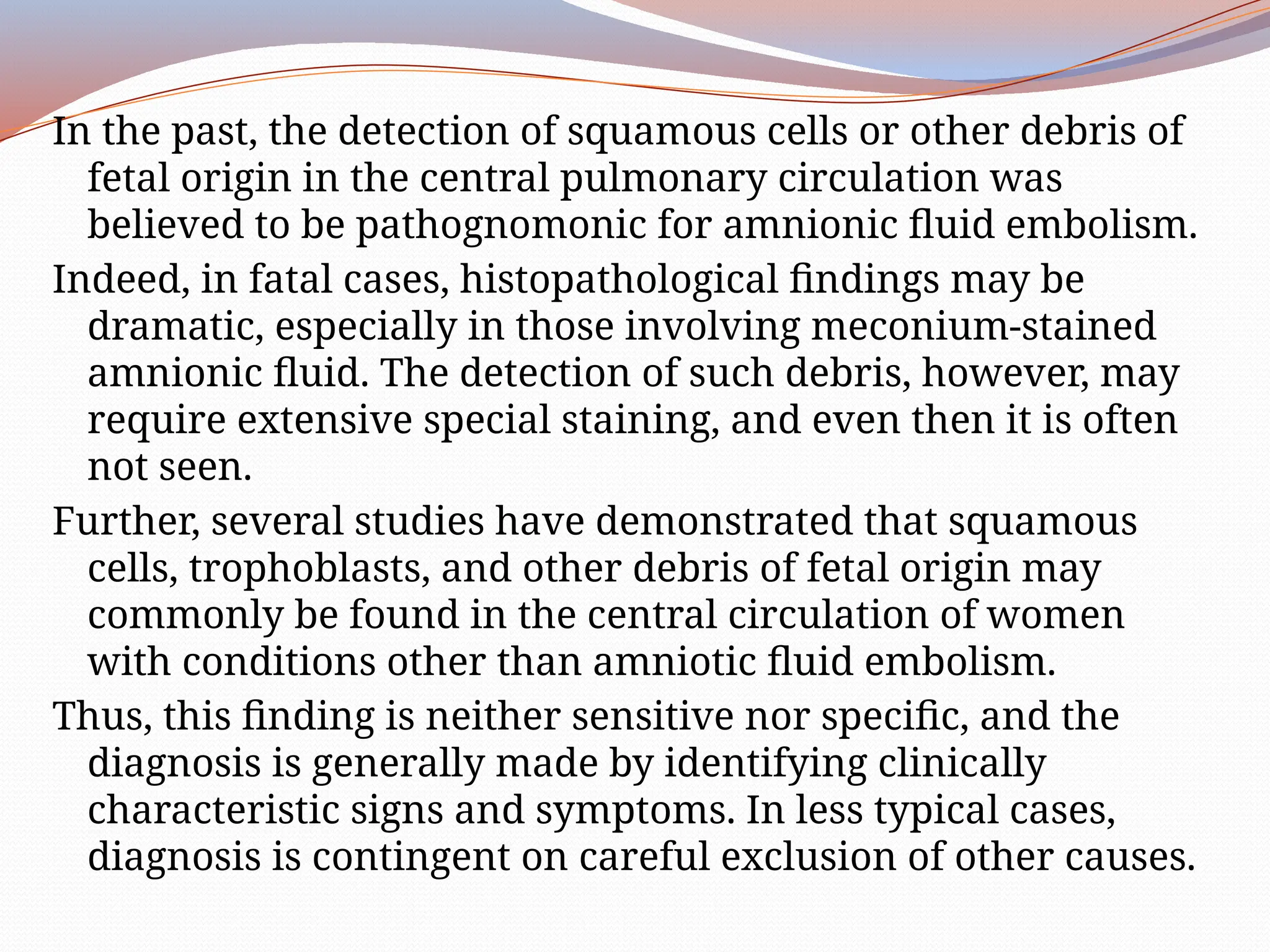 Shock DIC Embolism gynecology and obstetrics | PPTX