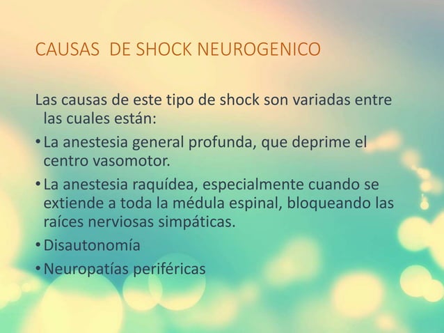 Shock distributivo | PPT