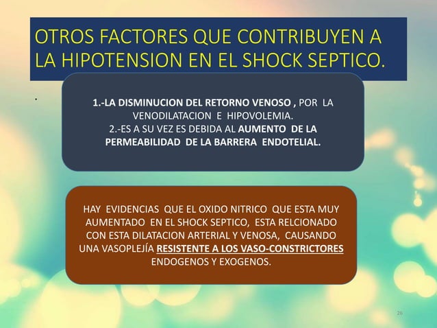 Shock distributivo | PPTX