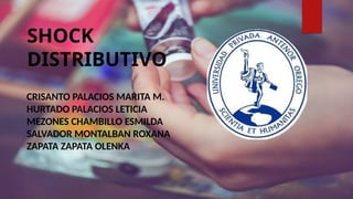 SHOCK DISTRIBUTIVO - PACIENTES EN UNIDAD DE CUIDADOS INTENSIVOS | PPTX