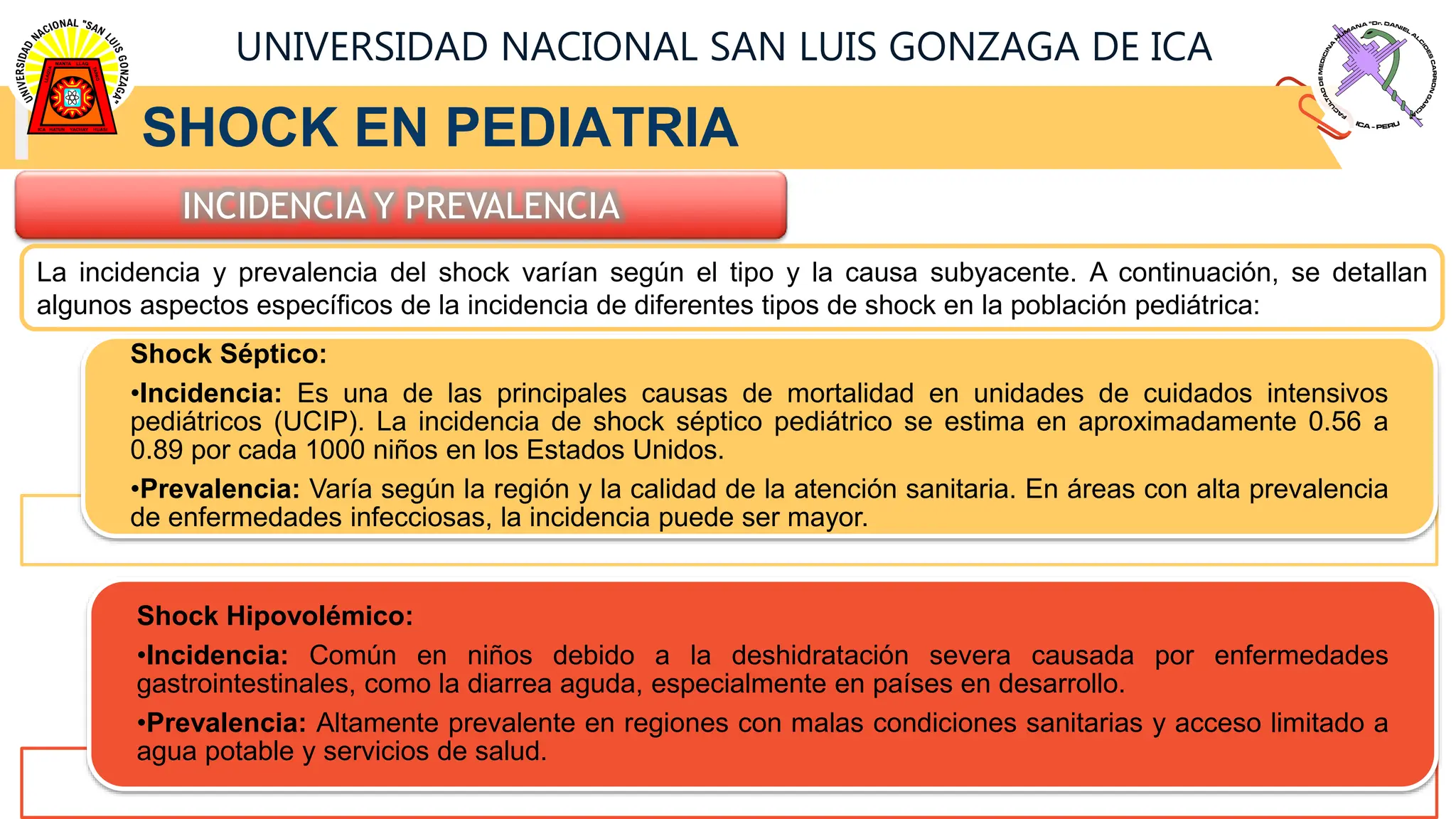 SHOCK EN PEDIATRIA - COMPENSADO - DESCOMPENSADO - IRREVERSIBLE | PPTX