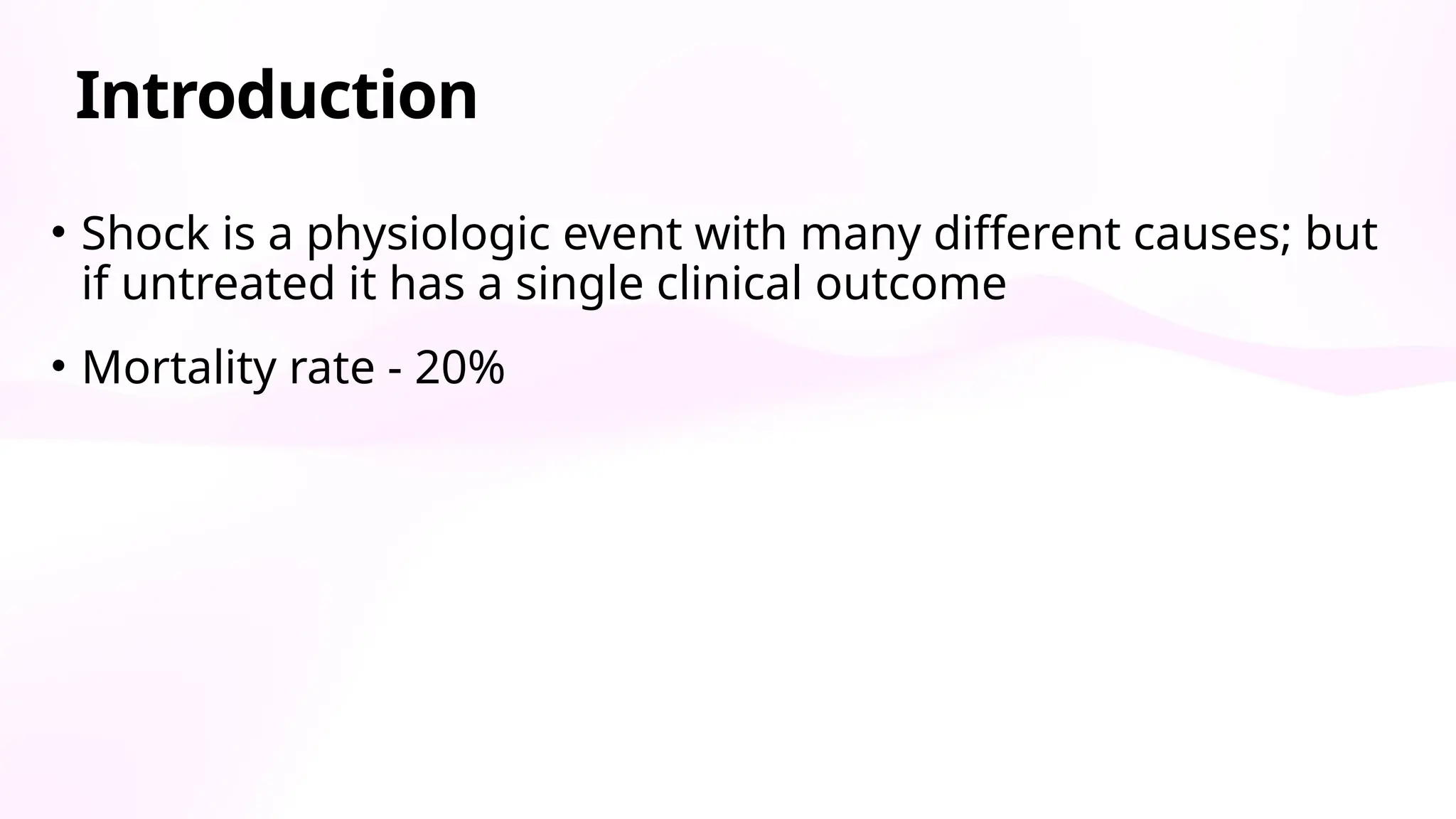 Different types of Shock in Gen pathology | PPTX