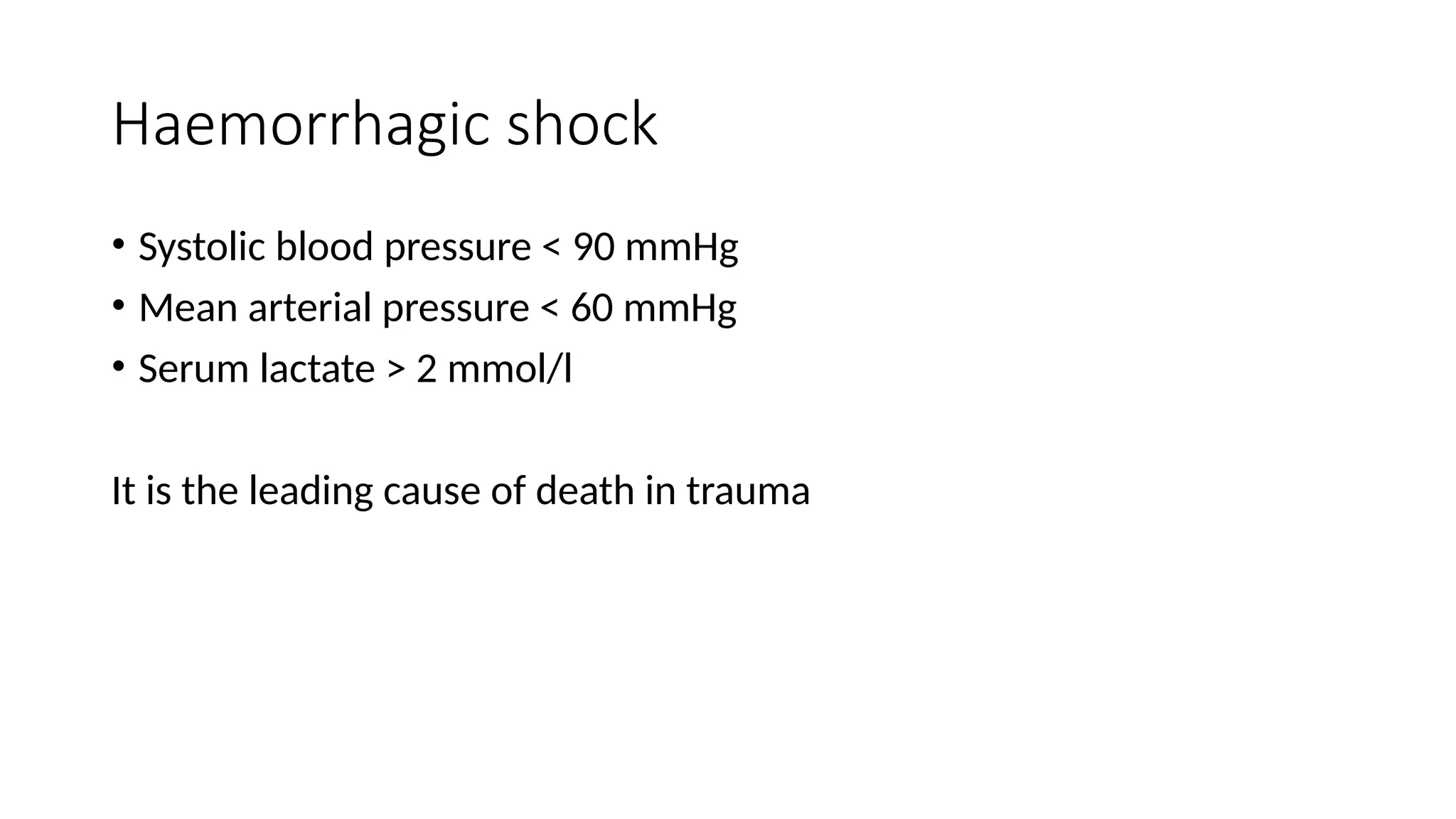 shock - definition, diagnosis, pathophysiology, classification ...