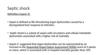 shock - definition, diagnosis, pathophysiology, classification ...