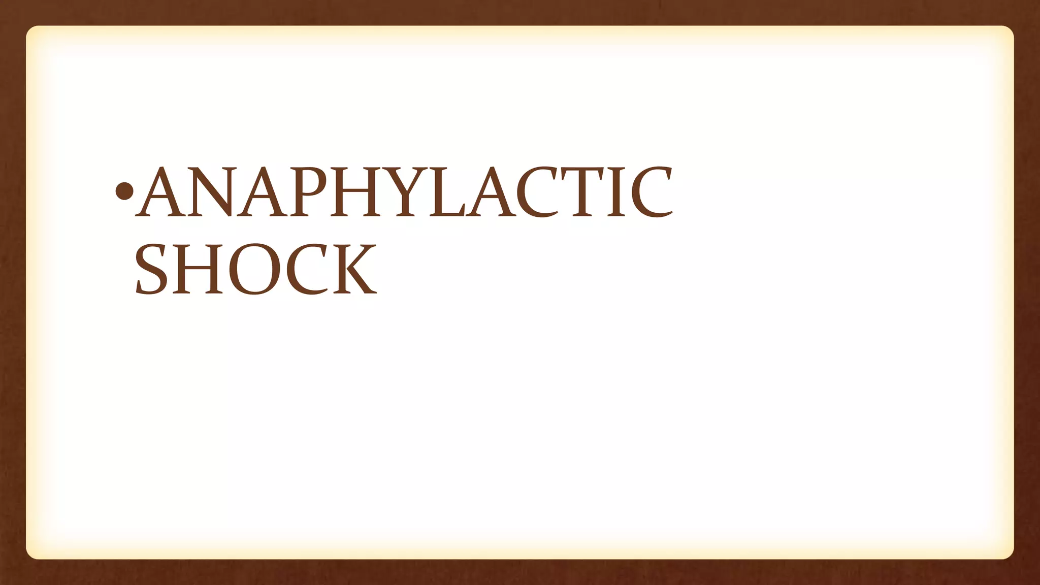 SHOCK by DR. SHAILESH | PPTX