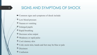 SHOCK (GROUP 10) FIRST AID, EMERGENCY AND DISASTER MANAGEMENT (1).pptx