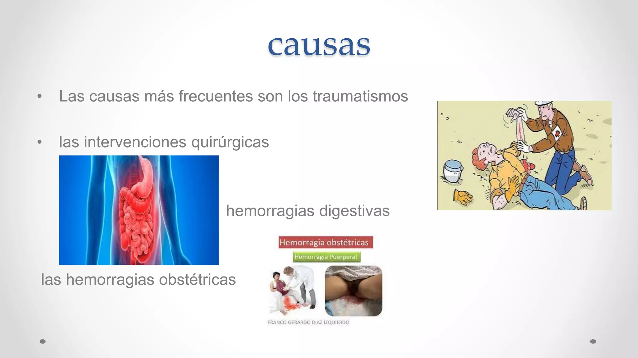 SHOCK HEMORRÁGICO | PPT