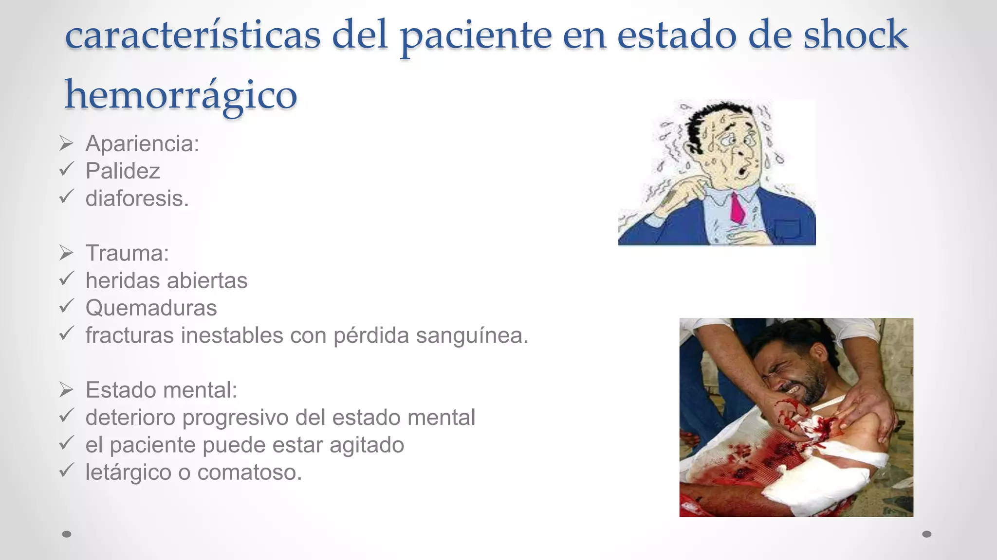 SHOCK HEMORRÁGICO | PPTX