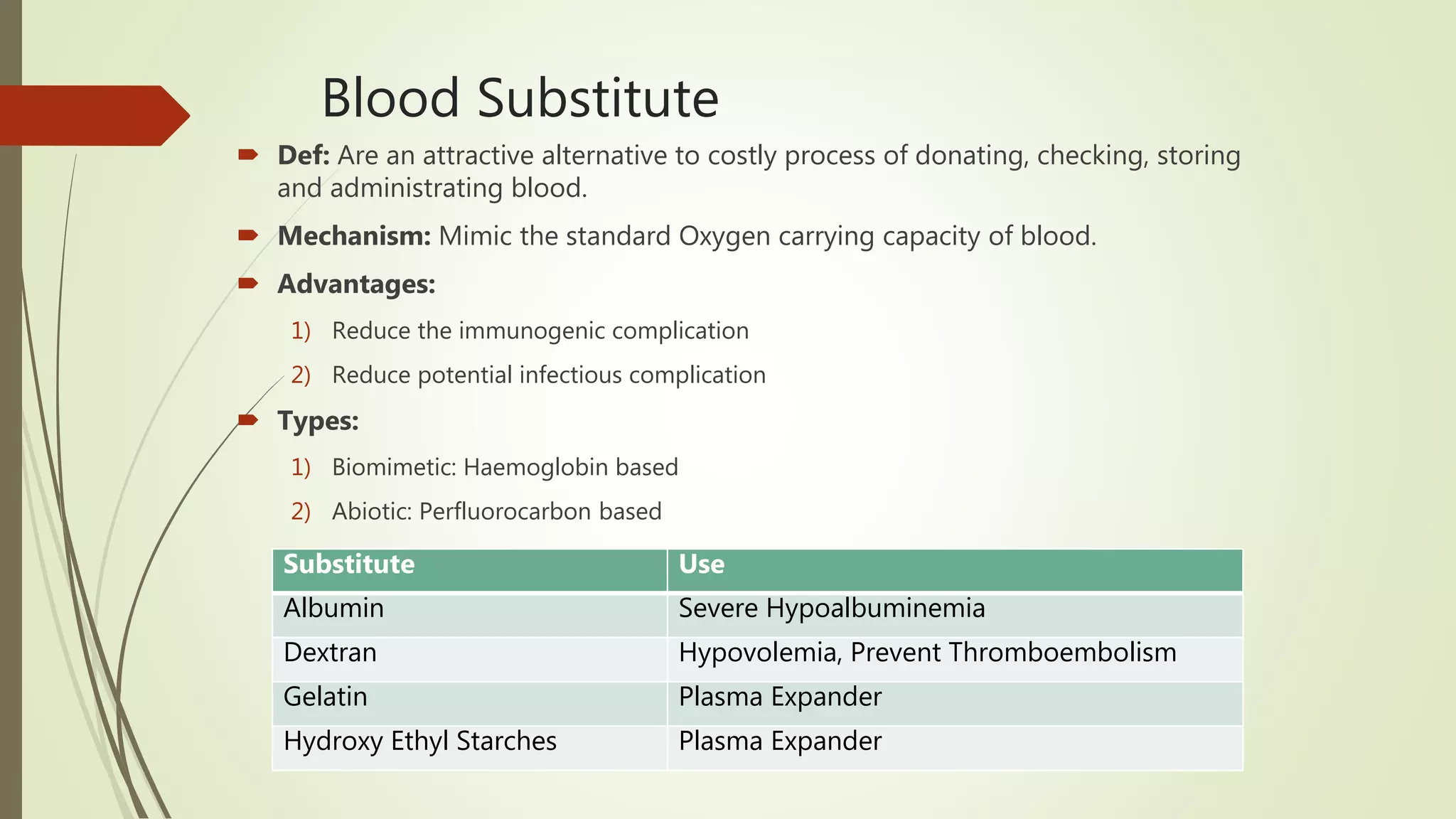 Shock & Haemorrhage, Blood Transfusion, Blood Products | PPTX