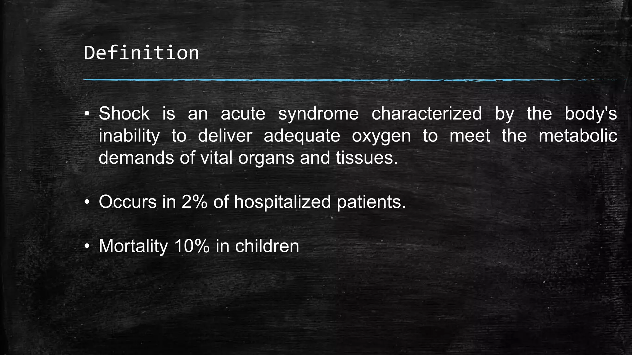 Shock identification and management | PPT