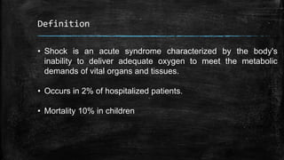 Shock identification and management | PPT