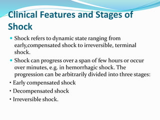 Shock in children | PPTX