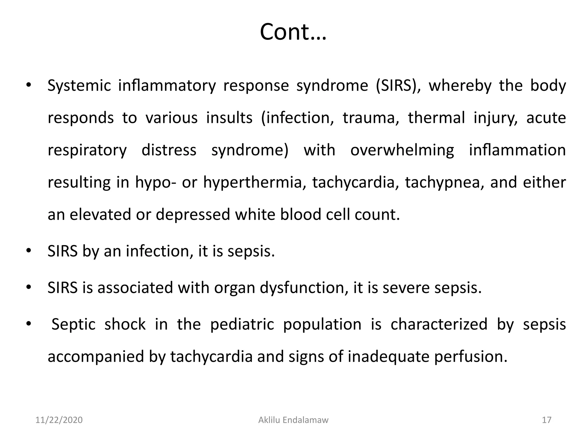Shock in children | PPTX