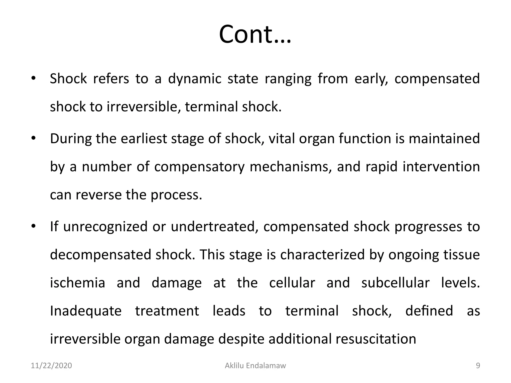 Shock in children | PPTX