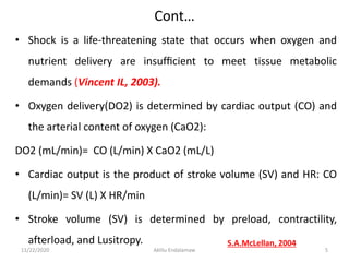 Shock in children | PPTX