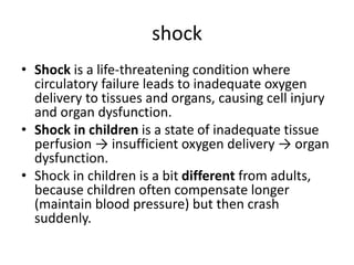 shock in children , pathology , nursing interventions.pdf