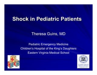 Types of shock in pediatrics | PPT