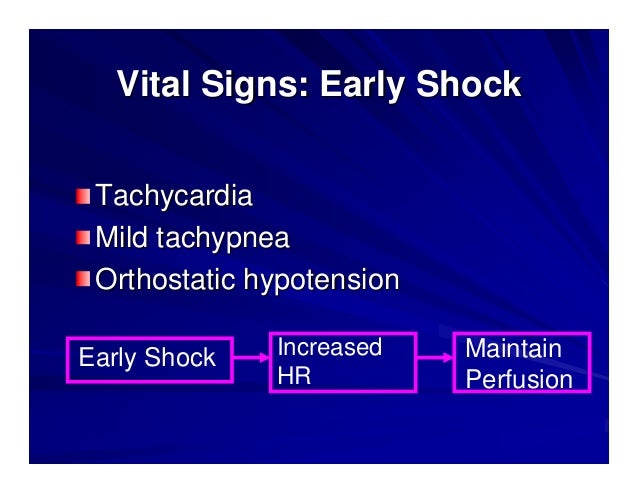 Types of shock in pediatrics