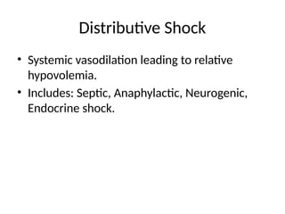 shock overview - Defination,signs,symptoms | PPTX