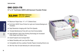 Shock Line and OKI Product Information Guide - Graphics One | PPT