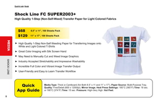 Shock Line and OKI Product Information Guide - Graphics One | PPT