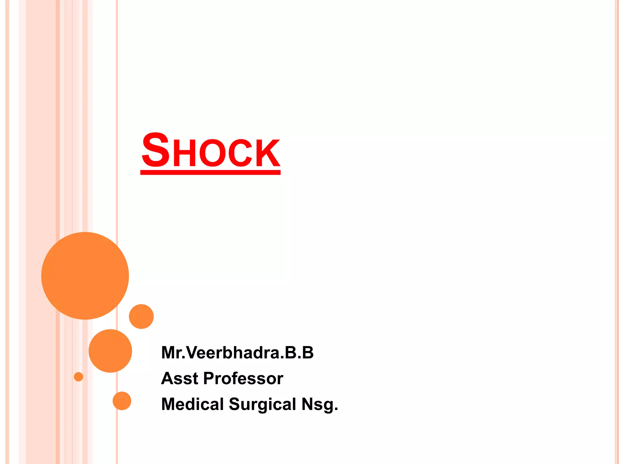 Shock and Management | PPT