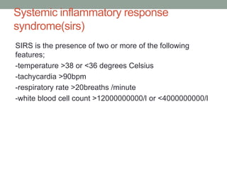 A DETAILED STUDY ON SHOCK, MYOCARDIAL INFRACTION & STROKE | PPT