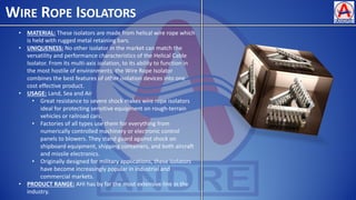 Shock mounts & Vibration control - ANDRE HVAC INTERNATIONAL INC. | PPT