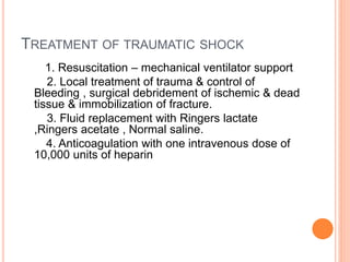 Shock (Circulatory shock) | PPTX