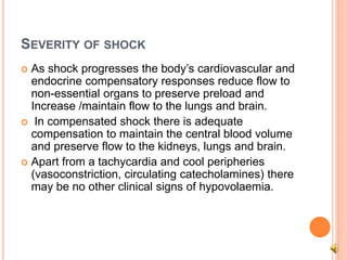 Shock part3drneerajjaio | PPTX | First Aid | Injuries