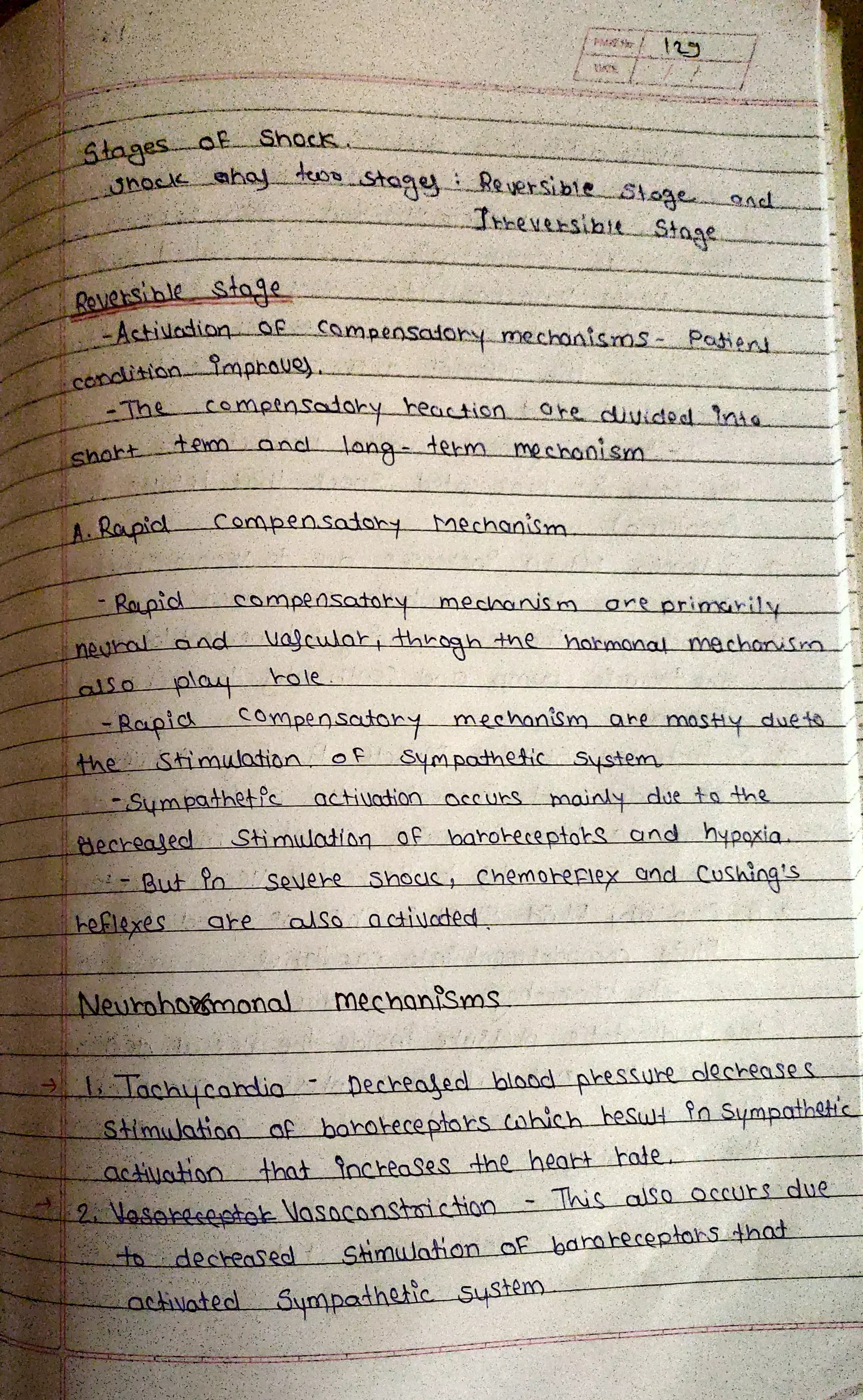 Shock Notes Physiology .pdf
